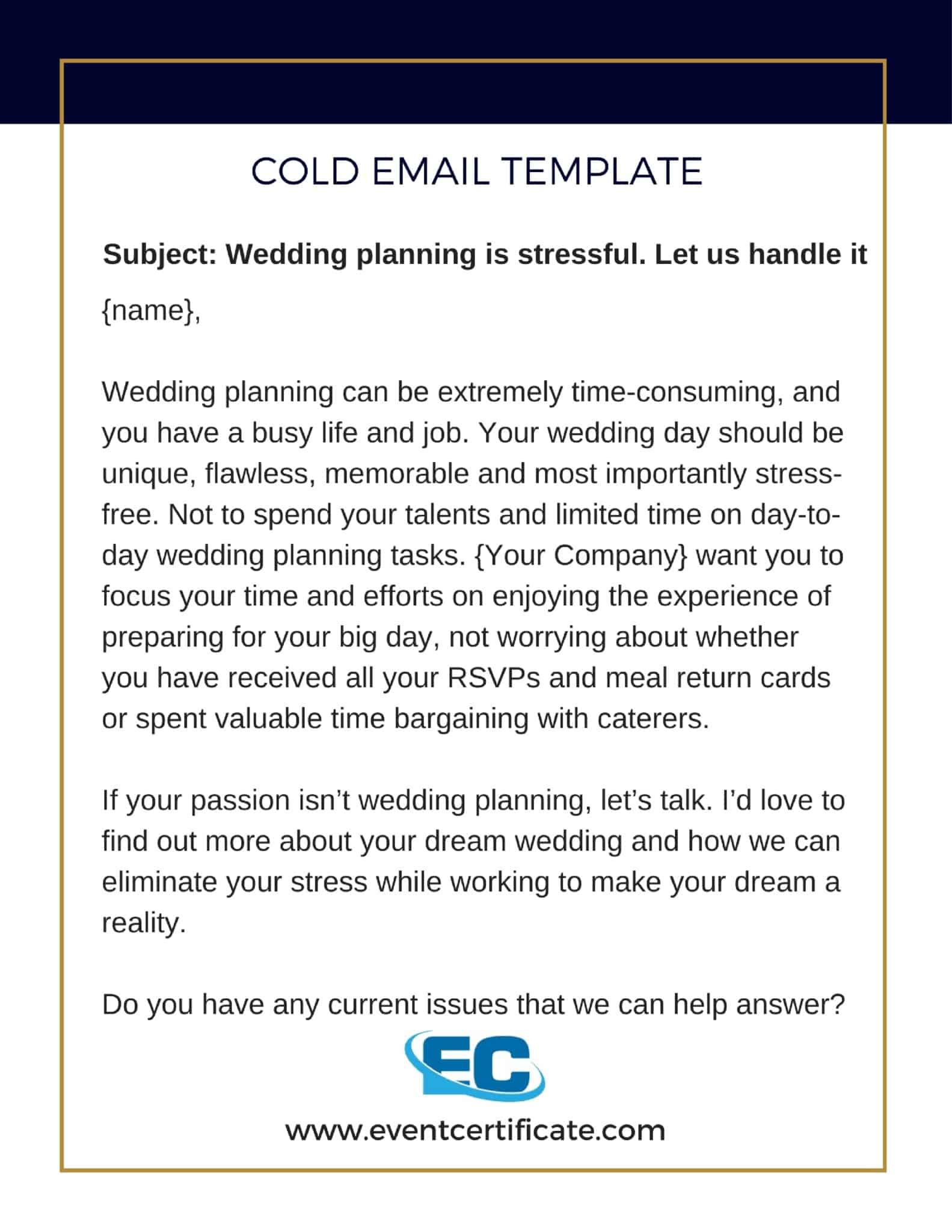 Event Planning Email Template Event Planning Email Template